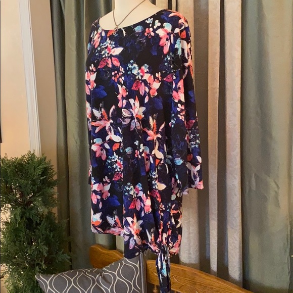 Ava & Grace | Tops | Ava Grace Asymmetrical Sidetie Tunic Blouse | Poshmark